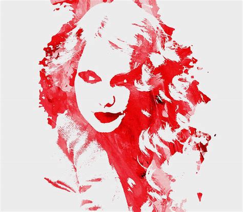Taylor Swift Drawings Red