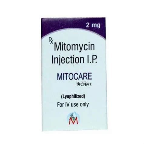 Mitocare Health Biotech Ltd 2 Mg Mitomycin Injection Ip Storage