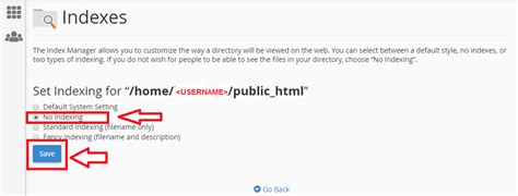 How To Disable Directory Listing In Cpanel