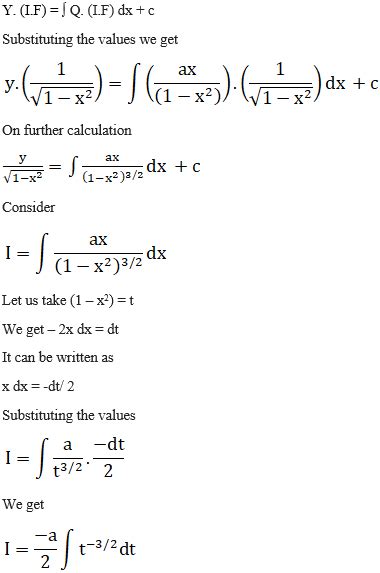 Find The General Solution For The Following Differential Equations 1