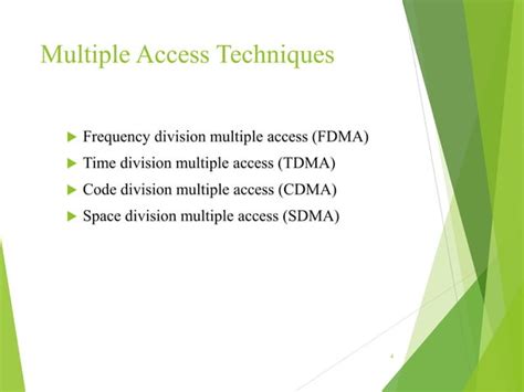 Multiple Access In Wireless Communication Ppt Computer Networking