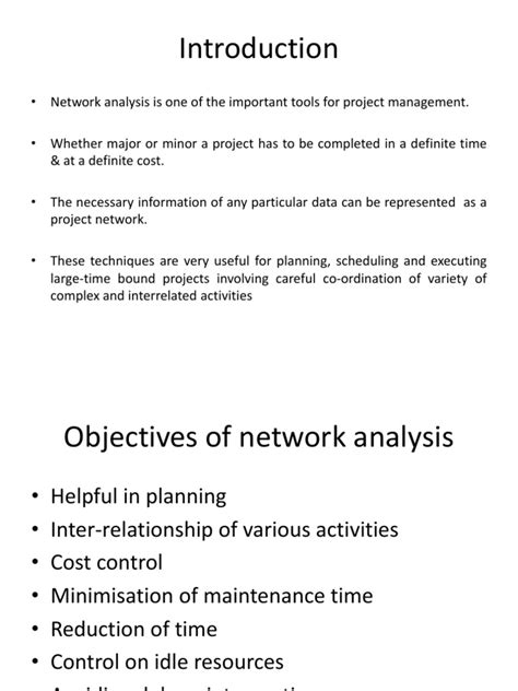network analysis pert cpm 1 pdf systems science computing