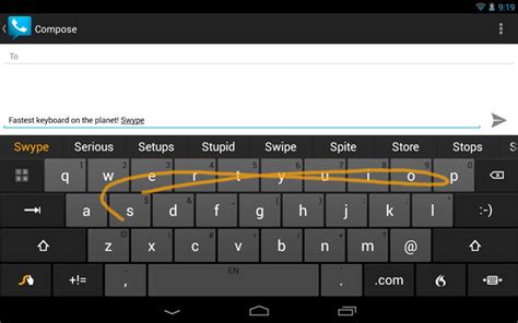 Swype Keyboard Update Adds Two Word Phrases Times And Dollar Amounts To Prediction Bar