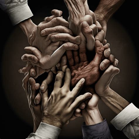 Its Not A Bug Its A Feature Multiple Hands Handshake Rmidjourney