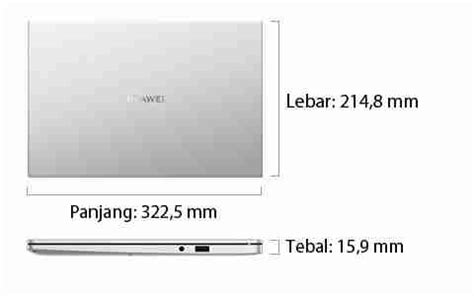 Spesifikasi Dan Harga Huawei Matebook D September