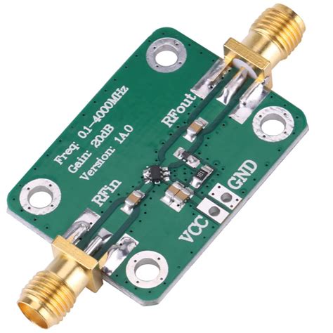 Vbestlife Mhz Broadband Rf Amplifiers Wideband Microwave Rf Amplifier Module Gain Db