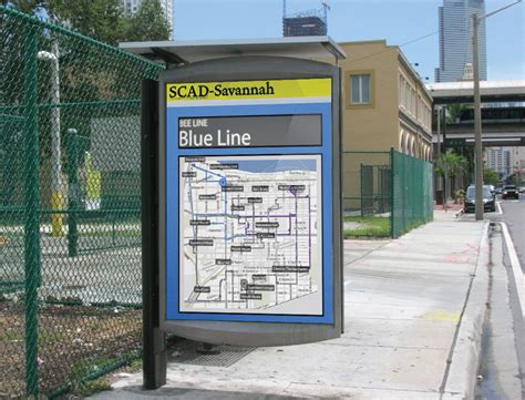 Scad Bee Line Bus System Service Blueprinting Behance