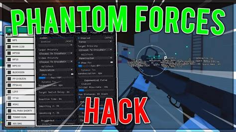 Roblox Phantom Forces Hack Script Rage Bot Unlock All Aimbot Fly