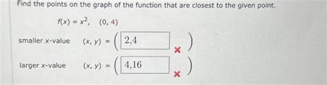 solved find the points on the graph of the function that are