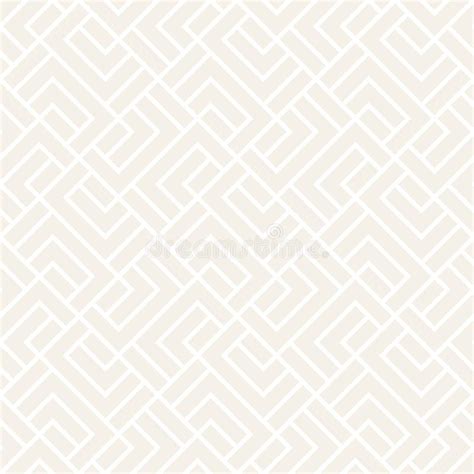 Vector Seamless Lattice Pattern Modern Subtle Texture With Monochrome Trellis Repeating