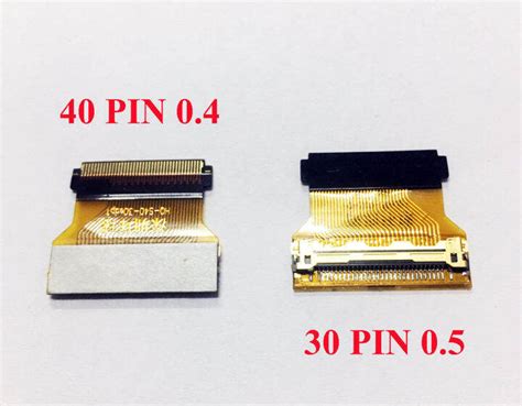 Adapter Led 30 Pin 0 5 To 40 Pin 0 4 Socket Notebook Lcd Screen Line