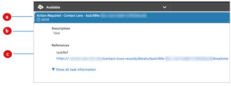Create A Task In Contact Lens When A Contact Is Categorized In Real Time Or After A Call Or Chat