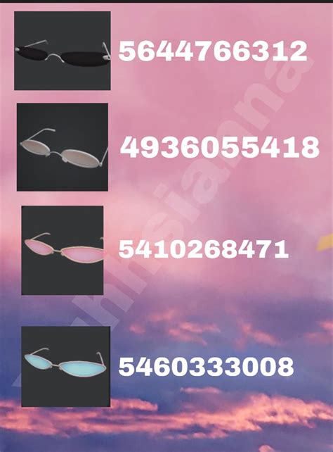 Sunglasses Roblox Codes Roblox Roblox Roblox