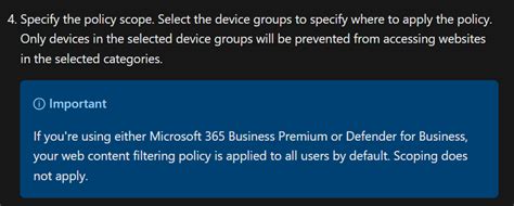 How To Test Web Content Filtering Policy From M365 Defender As I Am Not