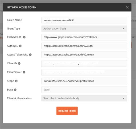 Zoho Crm Api V2 Current User Api Userstypecurrentuser Returns 403 Stack Overflow