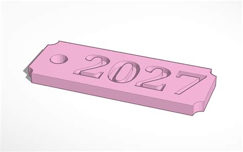 3d Design Graduation Tag Tinkercad