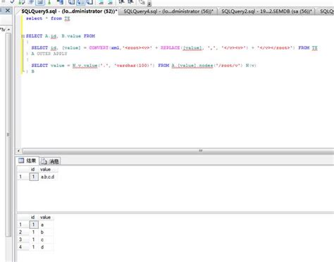 Sql如何將一列abc按逗號分割成多行 每日頭條