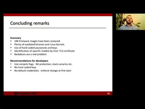 Free Video Large Scale Security Analysis Of Iot Firmware From Secwestnet Class Central