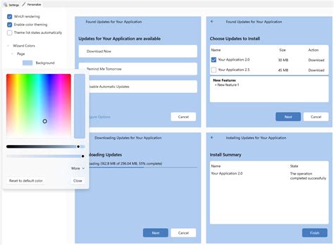 How To Customize Your Application Updater Editor