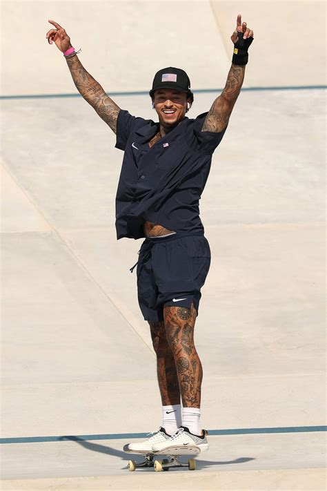 Nyjah Hustons Olympics Run Has Fans Searching For Him Shirtless Us