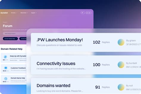 Dynadot 支持 全天候域名与托管帮助中心 客户服务