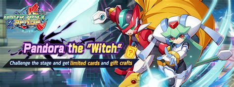 Pandora The Witch Rockman X Dive Mega Man X Dive Wiki Fandom