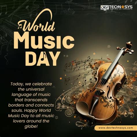 Worldmusicday Devtechnosys Musiclovers Techinnovation