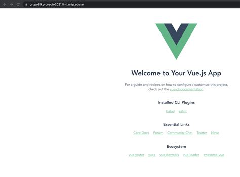 Vuejs Proyecto De Software 2021