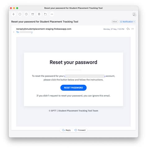 Reset Password Sptt