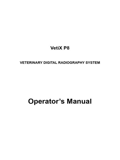 vetix p8 operator s manual v1 0 pdf electromagnetic compatibility