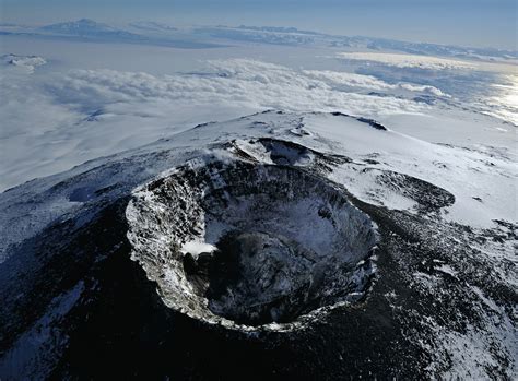 Mount Erebus Eruption