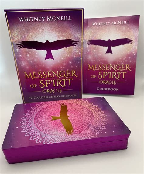 Messenger Of Spirit Oracle Cards Messenger Of Spirit Whitney Mcneill