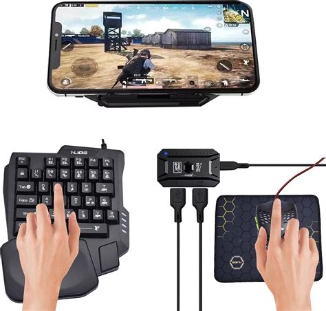 Bexdug Half Keyboard Wireless RGB Gaming Keyboard And Mouse 35 Button Half Keyboard Gaming