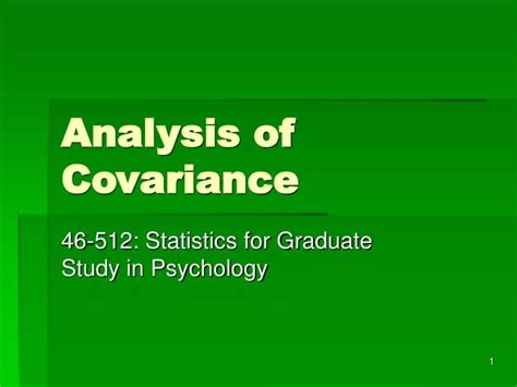 PPT Analysis Of Covariance PowerPoint Presentation Free Download ID