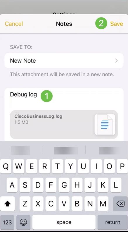 Debug Logs On The Cisco Business Mobile App Cisco