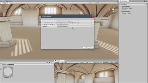 How To Generate The Environment Cubemap In Unity