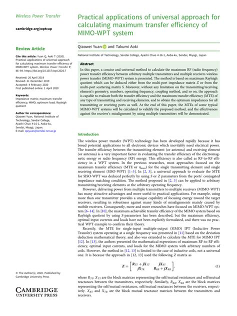 2020 practical applications of universal approach for calculating