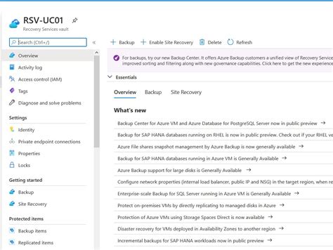Vcloudnotes Lets Learn Together Azure Recovery Services Vault
