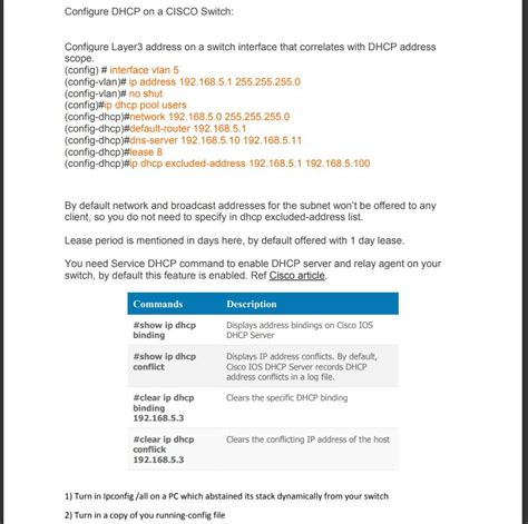 Solved Using Cisco Packet Tracer Create A DHCP Server On Chegg