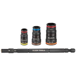 Klein Tools 32933 Impact Driver Sae 7 In 1 Impact Rated Socket Set 3