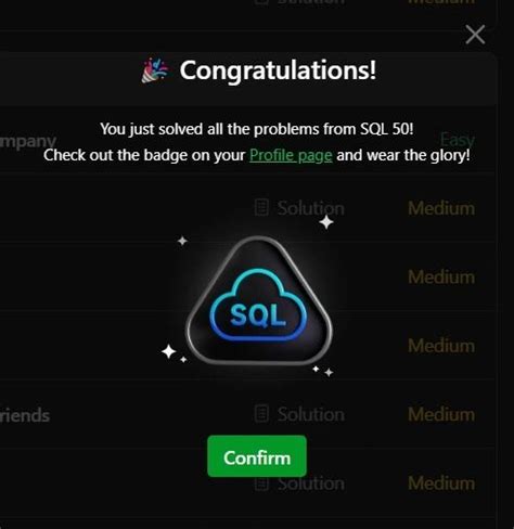 Richa S Gaharwar On Linkedin Leetcodesql50 Sql