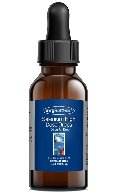 Selenium High Dose Drops 15 Ml 050 Fl Oz Holistic And Functional