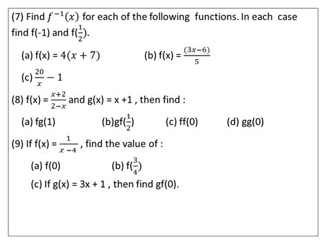 Math 10 Chapter 3 Functions