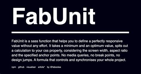 Fab Unit Examples Codesandbox