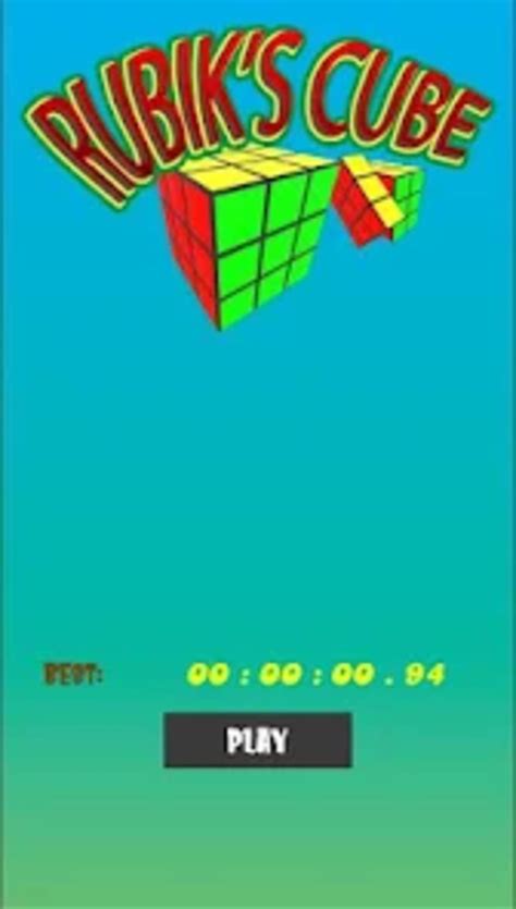 Android Için Rubiks Cube 3d İndir