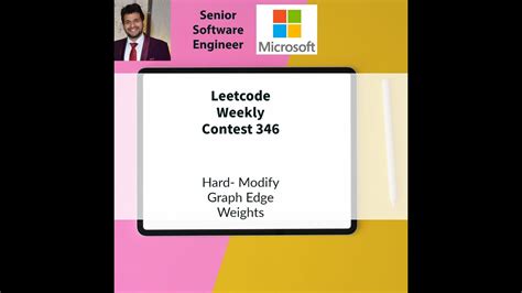leetcode weekly contest 346 hard modify graph edge weights youtube