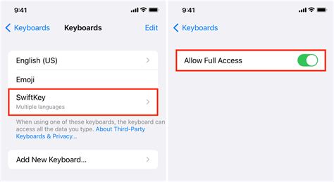 how to set swiftkey or gboard as the default iphone keyboard