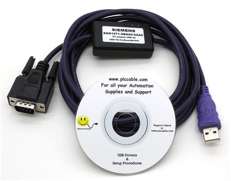 Siemens Plc S7 Usb To Mpi Profibus Dp Ppi 32 64 Bit 6gk1571 0ba00 0aa0