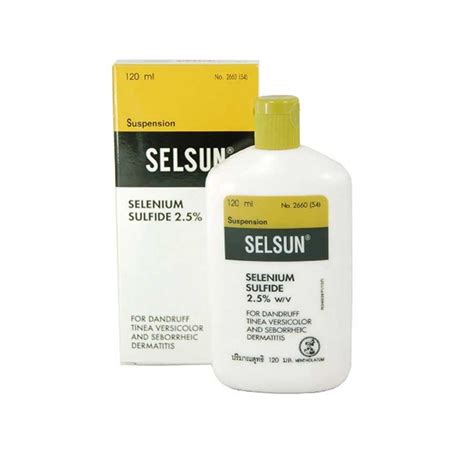 Selsun Selenium Sulfide Dandruff Shampoo 25 120ml Ehavene