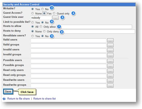 Creating A Cifs Share